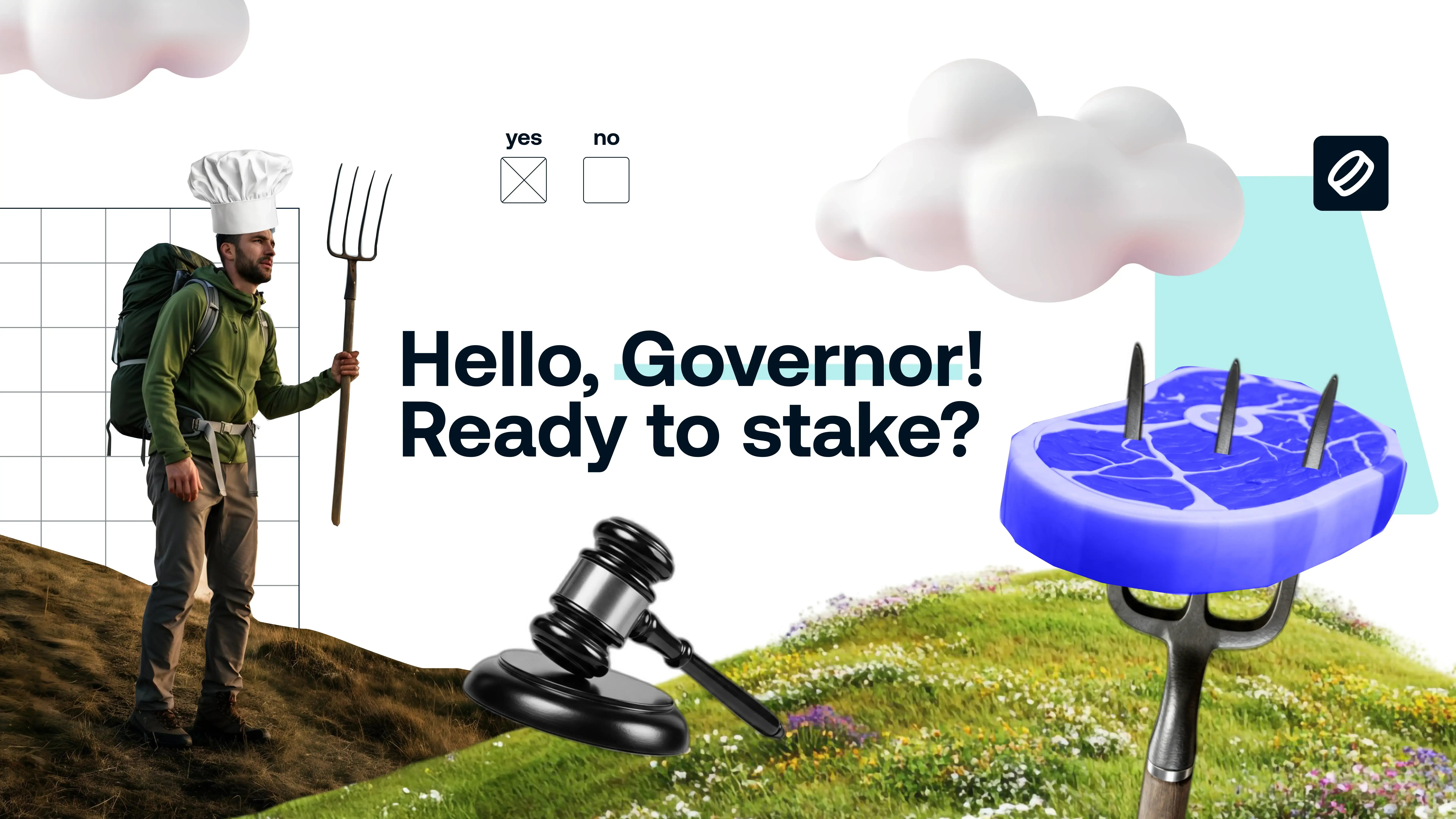 Hello Algorand Governor! Ready to stake?